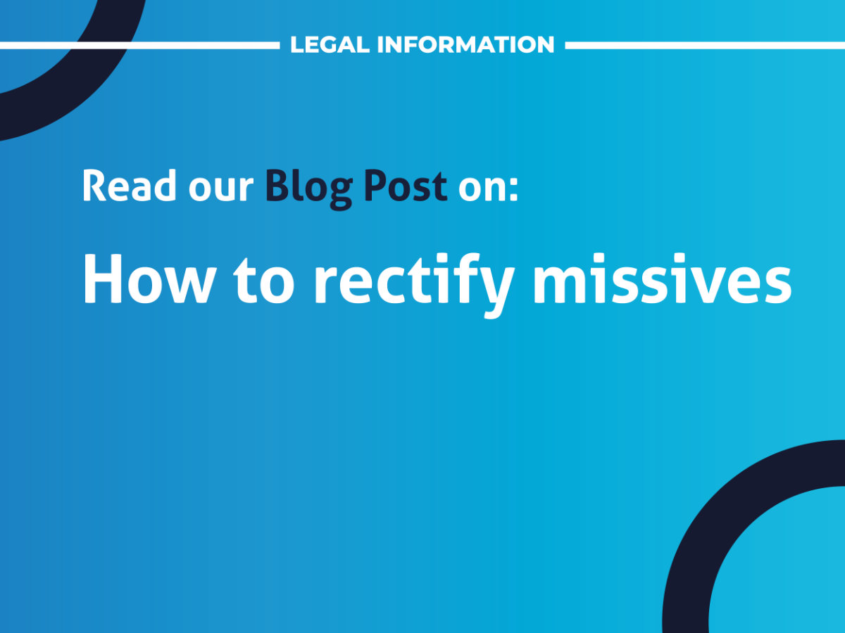 Rectifying Missives In Scotland | Errors, Variations & Remedies